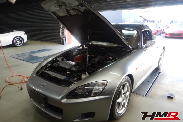オーリンズ車高調 ARCマフラー装備のS2000(AP1)の納車前点検整備を行いました|HMR