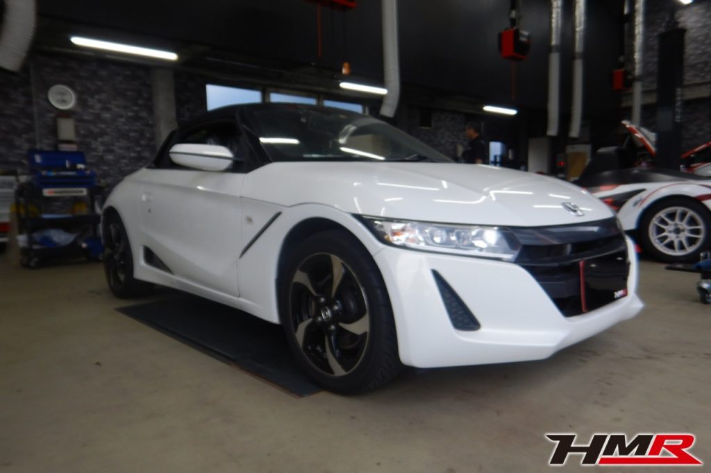 柿本マフラー Gathersナビ装備のS660（JW5）の納車前点検整備を行いました|HMR