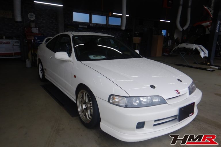 1オーナー 無限マニ 社外マフラー デフ装着のインテグラタイプR(DC2)の納車前点検整備を行いました|HMR