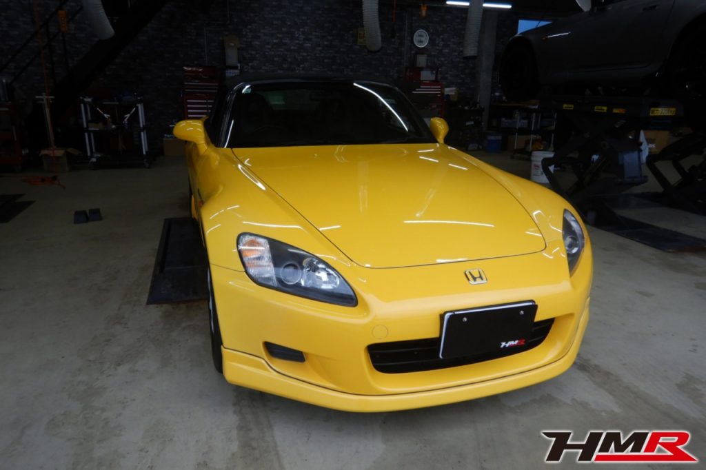 モデューロフルエアロ サスペンション装備のS2000(AP1)の納車前点検整備を行いました|HMR