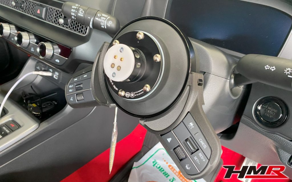 FL5シビックタイプRのステアリング交換(社外)|HMR