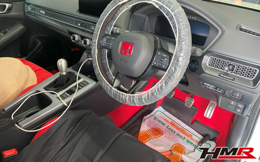 FL5シビックタイプRのステアリング交換(社外)|HMR