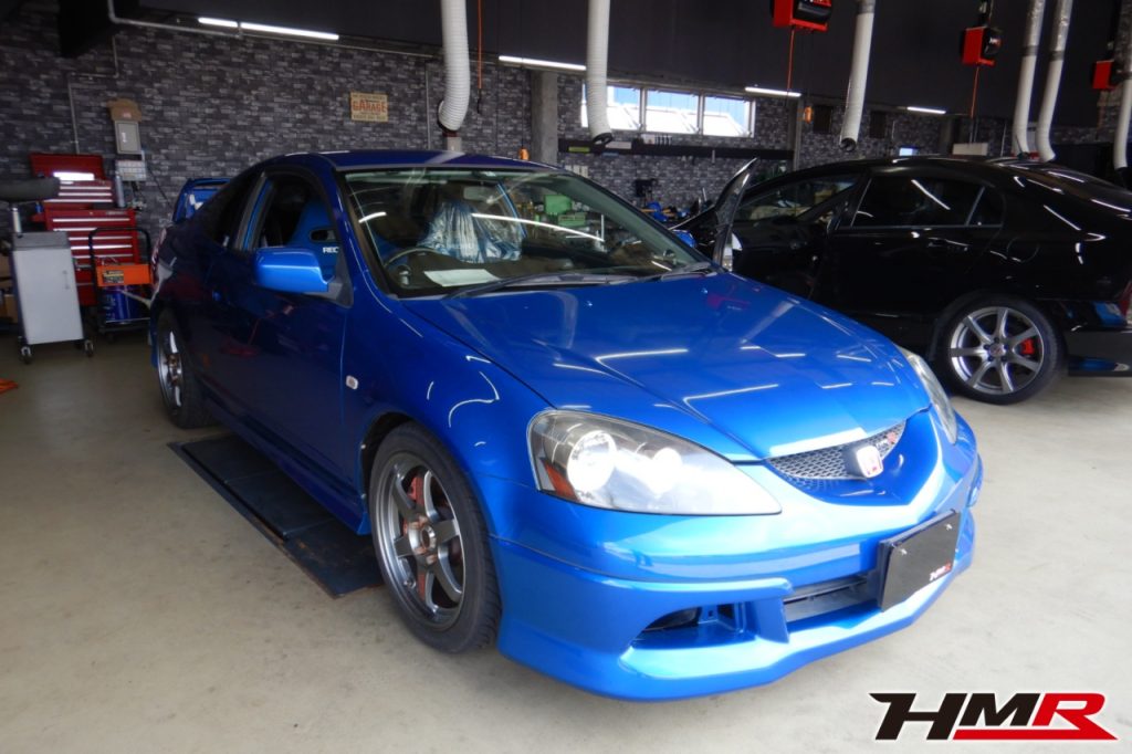 Moduloエアロ レイズ17インチ装備のインテグラタイプR（DC5）の納車前点検整備を行いました|HMR