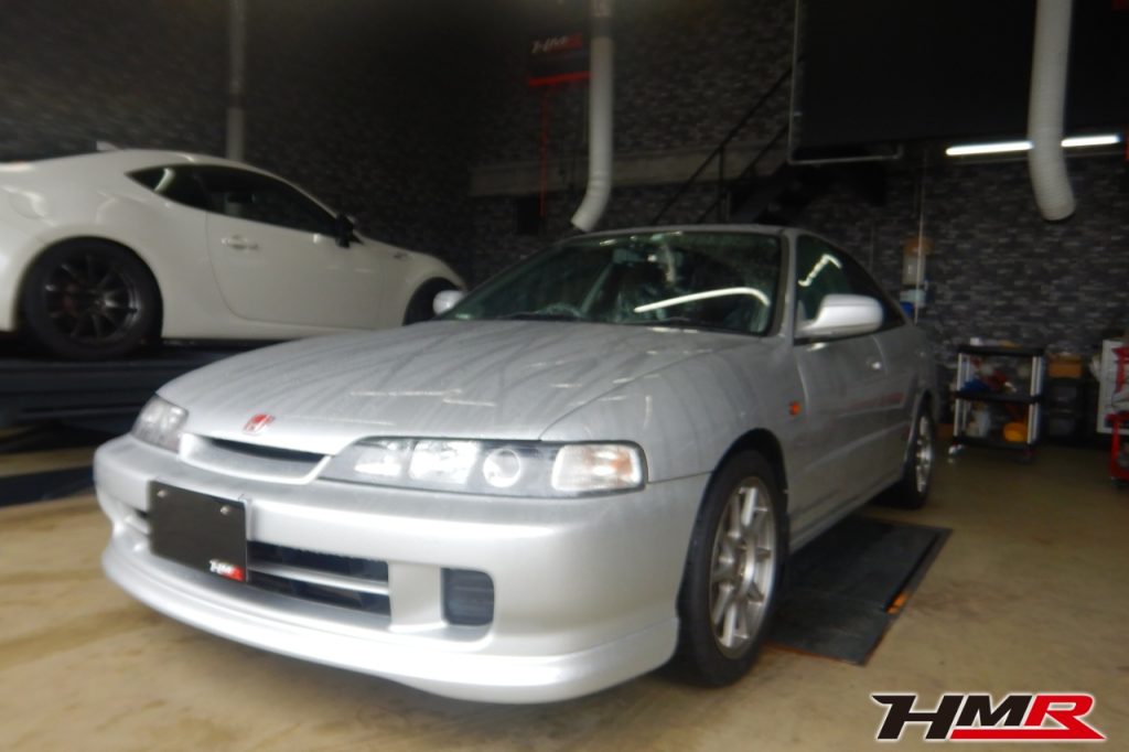 1オーナー 98スペック 無限マフラー装着のインテグラタイプR(DB8)の納車前点検整備を行いました|HMR