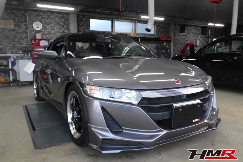 1オーナー 6MT RAYS TE37装備のS660（JW5）の納車前点検整備を行いました|HMR