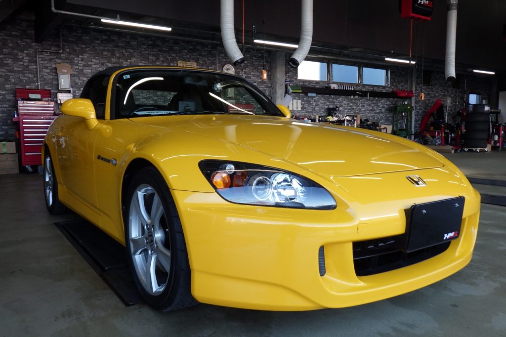 1オーナー CUSCO 2wayLSD装備のS2000(AP2)の納車前点検整備を行いました|HMR