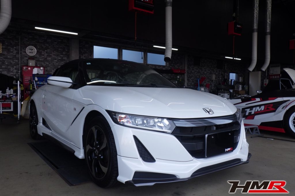 1オーナー 6MT 無限フルエアロ装備のS660（JW5）の納車前点検整備を行いました|HMR