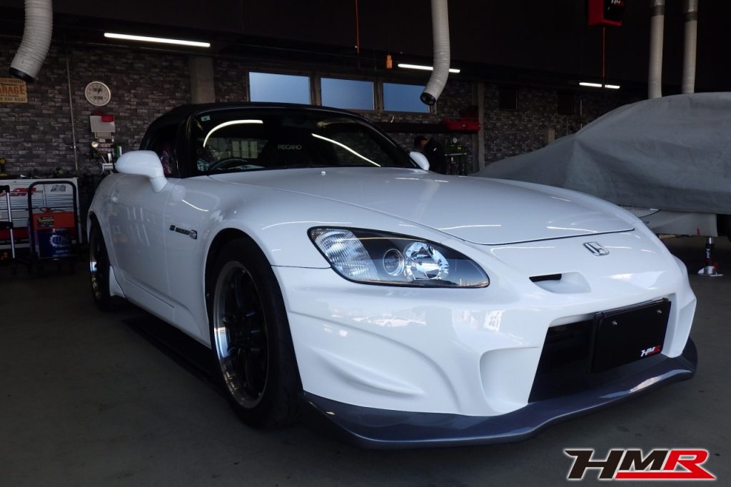 ingsフロントバンパー 無限ウィング装着のS2000(AP1)の納車前点検整備を行いました|HMR