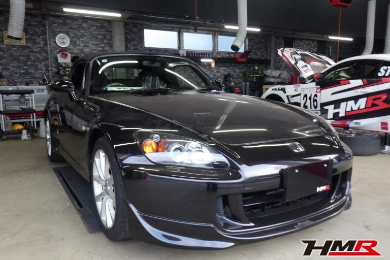 モデューロエアロ 純正17インチ装着のS2000(AP2)の納車前点検整備を行いました|HMR