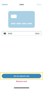 Add multiple payment cards to pay now! - GoGoX