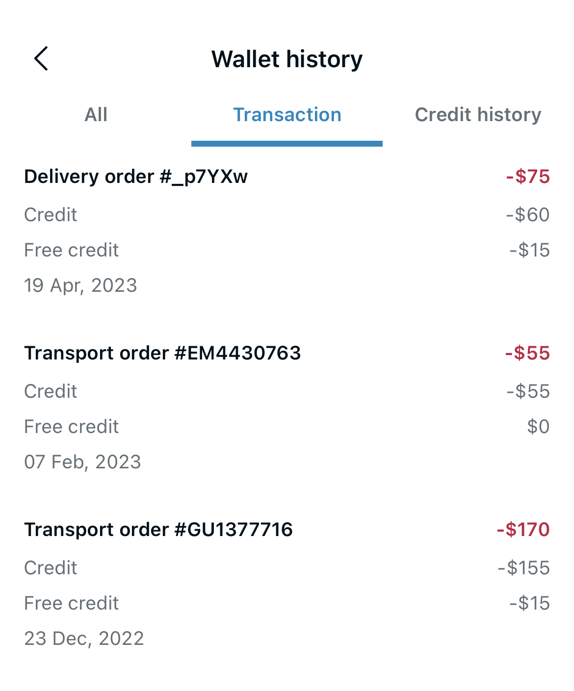 Wallet History: A new way to present your past spending - GoGoX