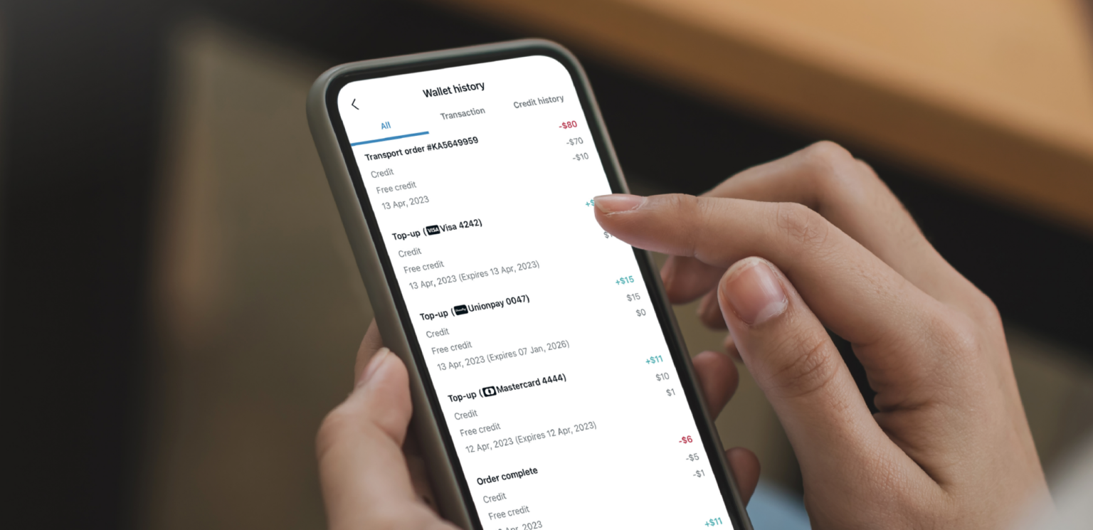 Wallet History: A new way to present your past spending - GoGoX SG