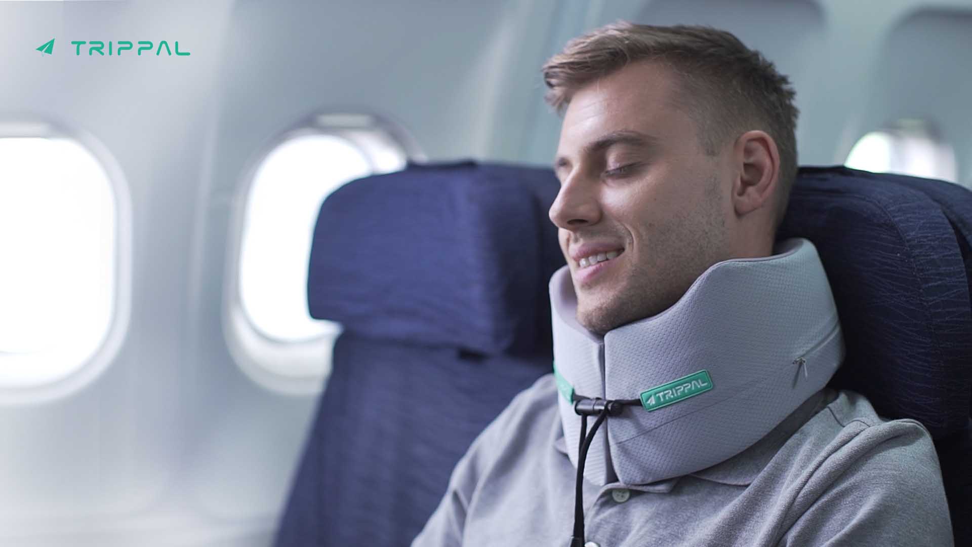 嘖嘖 | 【 TripPal｜全支撐旅行枕 】讓你坐著睡，也有極致舒壓的享受。