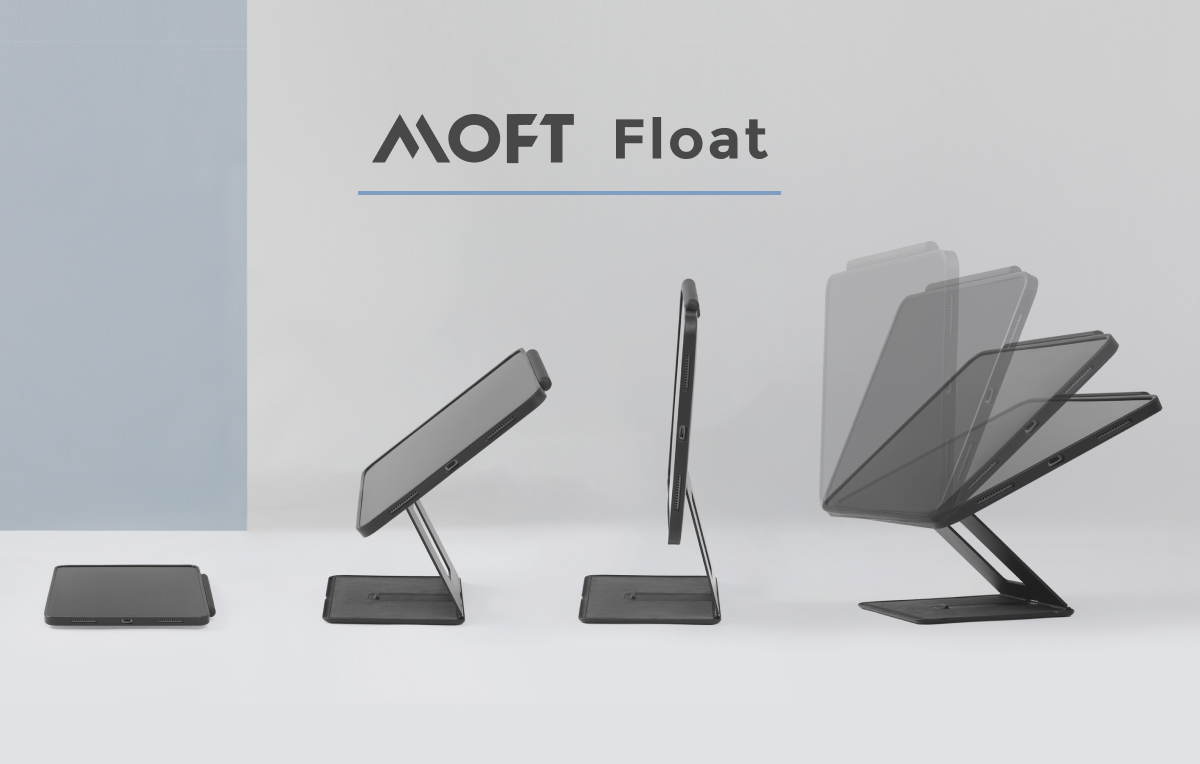 嘖嘖 | MOFT Float ｜保護殼 + 升降架 二合一，3 秒升起你的 iPad！