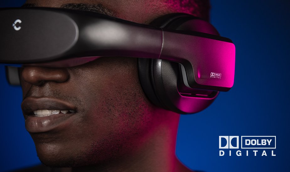 嘖嘖 | 【 Cinera Edge｜世界第一款 真劇院級 視聽頭顯一體機 】杜比數位 5.1 聲道環繞音效 + 5K Micro OLED ...